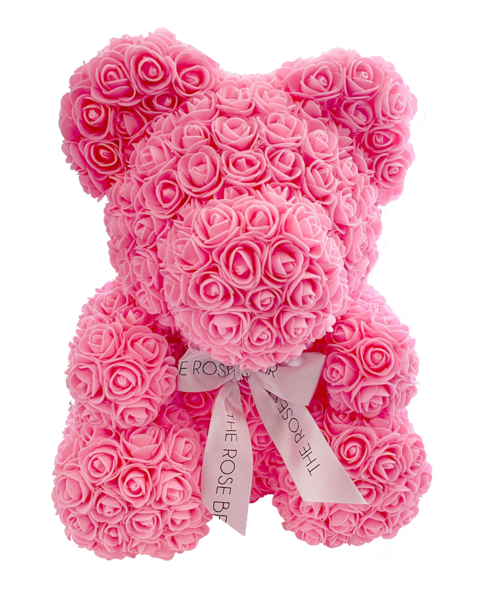 Pink Rose Bear – The Rose Bear